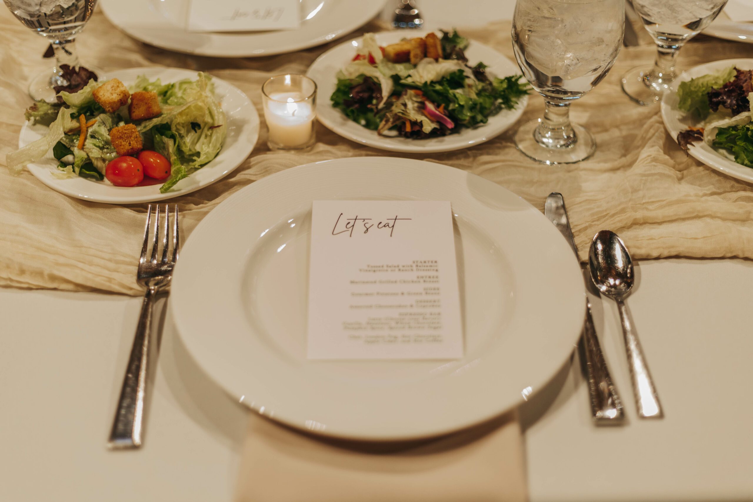 Let's Eat Menu Cards | Springhouse Creative