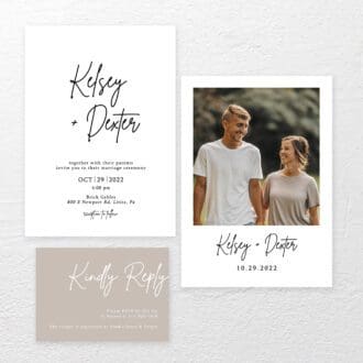 Dexter Wedding Invitation Suite | Springhouse Creative