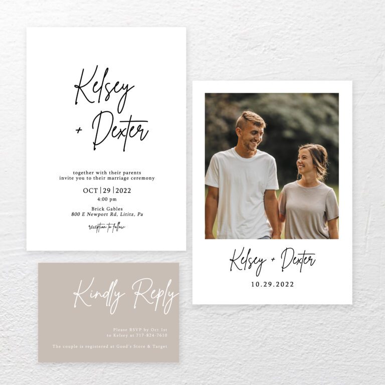 Dexter Wedding Programs | Springhouse Creative