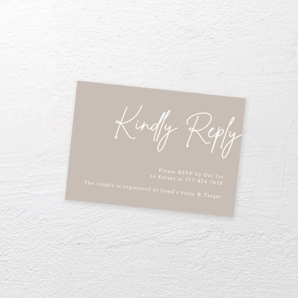 Dexter Wedding Invitation Suite | Springhouse Creative