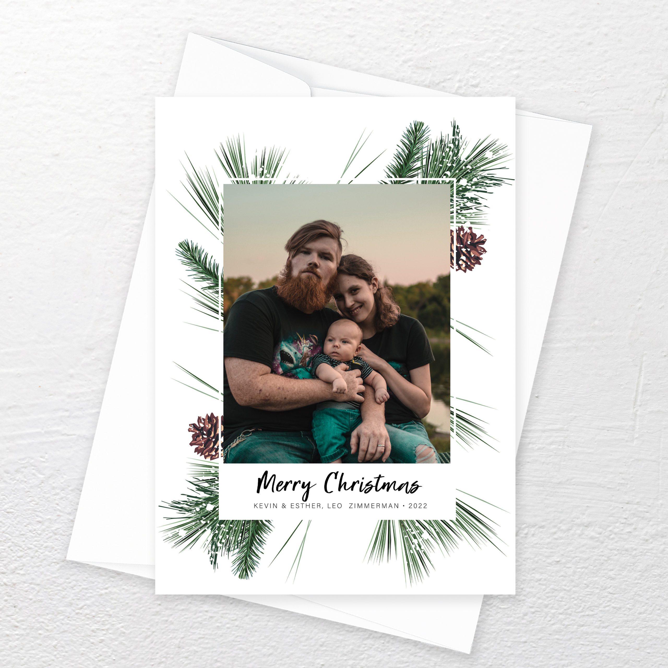Snowy Pines - Christmas Photo Cards | Springhouse Creative