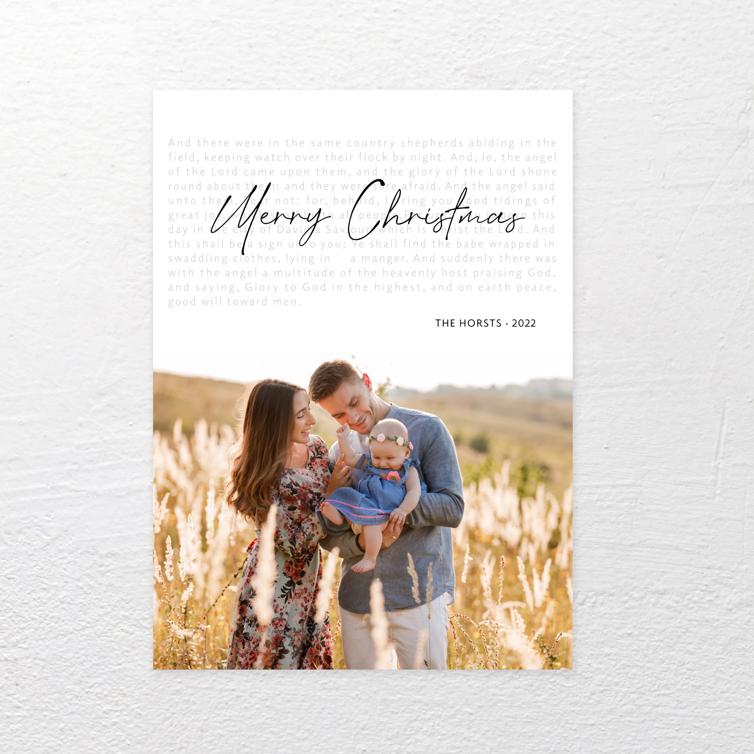 The Christmas Story - Christmas Photo Cards | Springhouse Creative