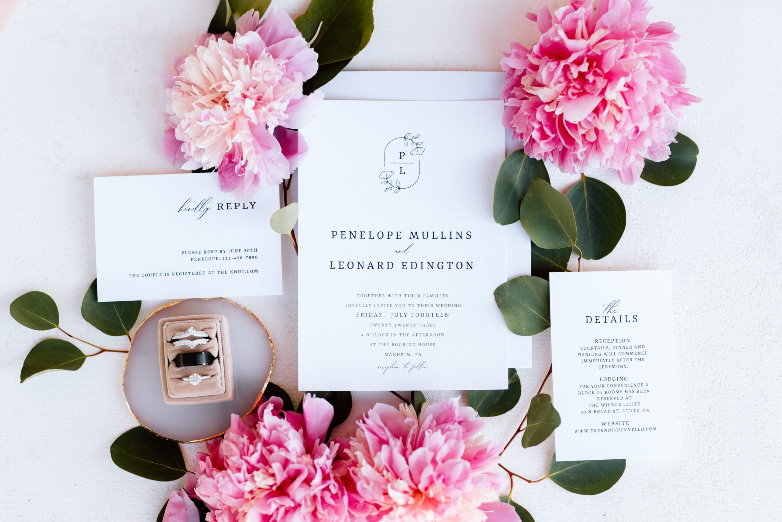 Penelope Wedding Invitation | Springhouse Creative