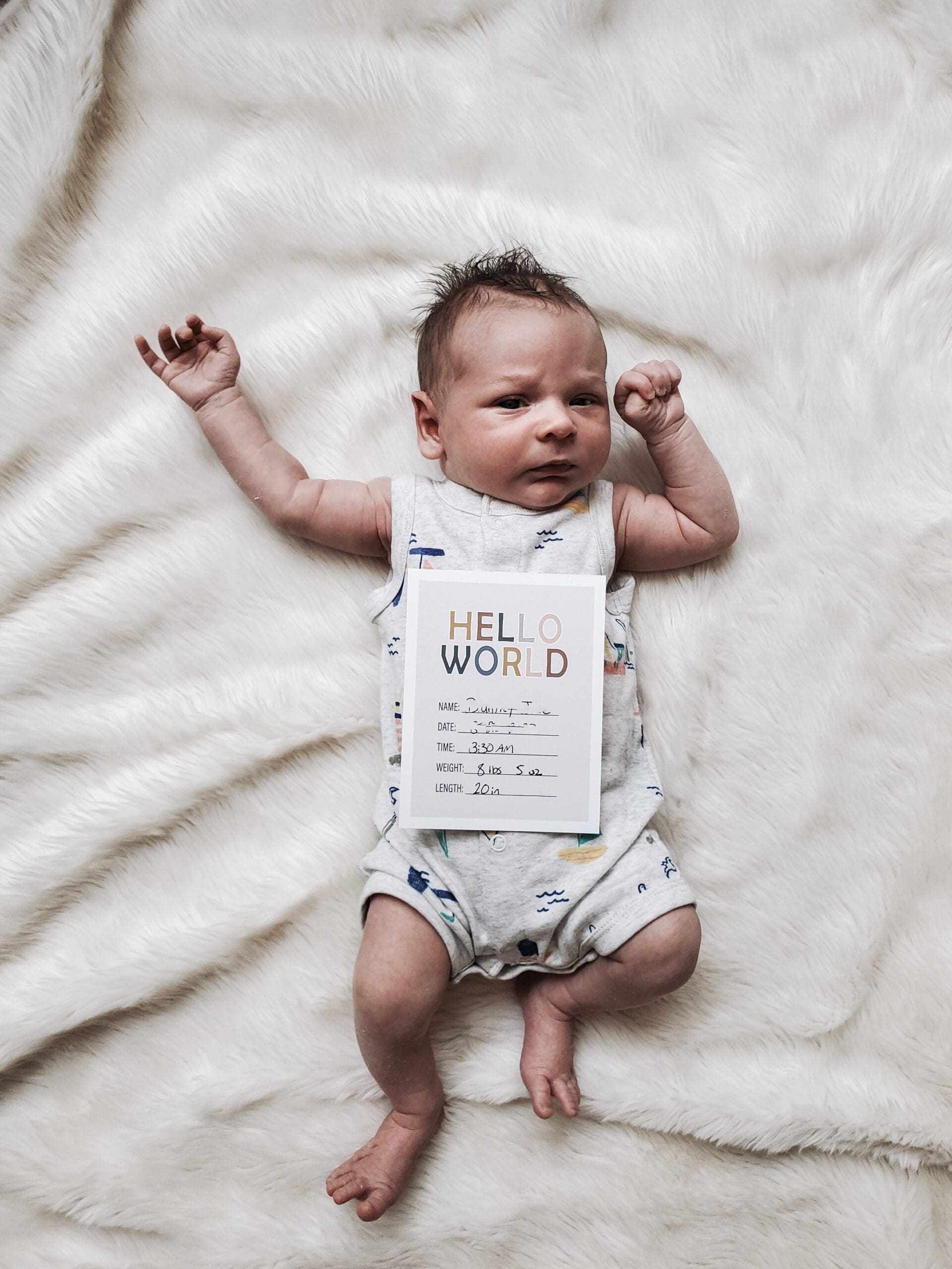 Baby Milestone Cards | Springhouse Creative