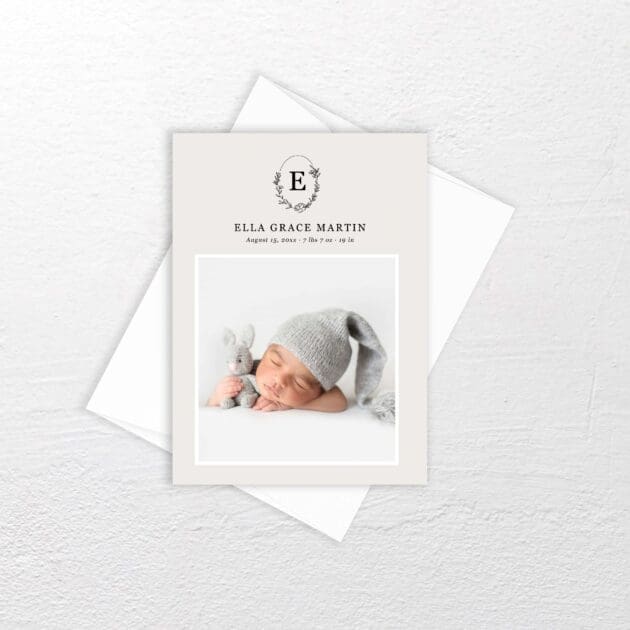 Ella Baby Announcement | Springhouse Creative